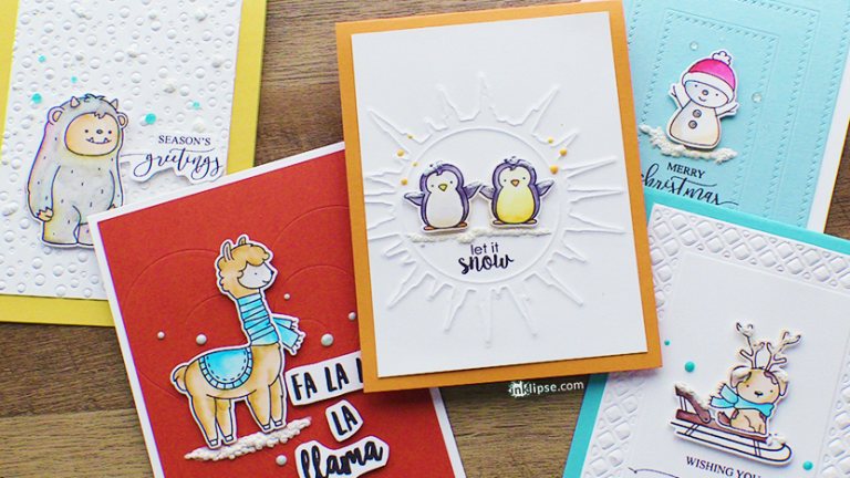 Dry Embossing With Dies - Inklipse