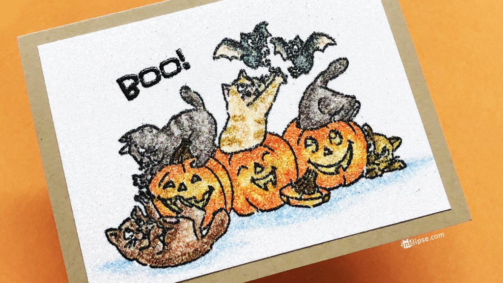 Coloring Glitter Paper - Inklipse