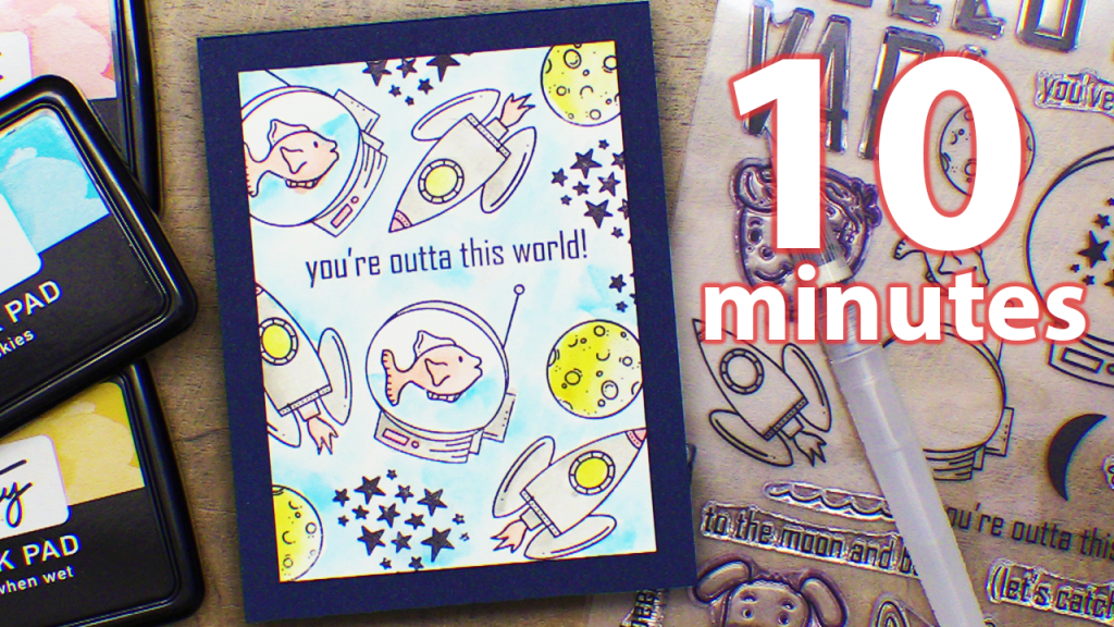 10-Minute Cardmaking Challenge! - Inklipse